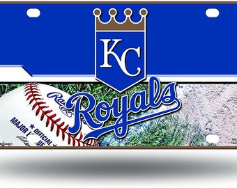 Kansas City Royals License Plate - Etsy