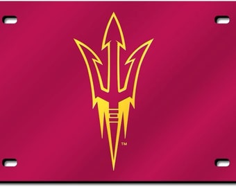 Asu License Plate - Etsy