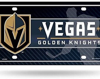 Vegas Golden Knights License Plate - Etsy