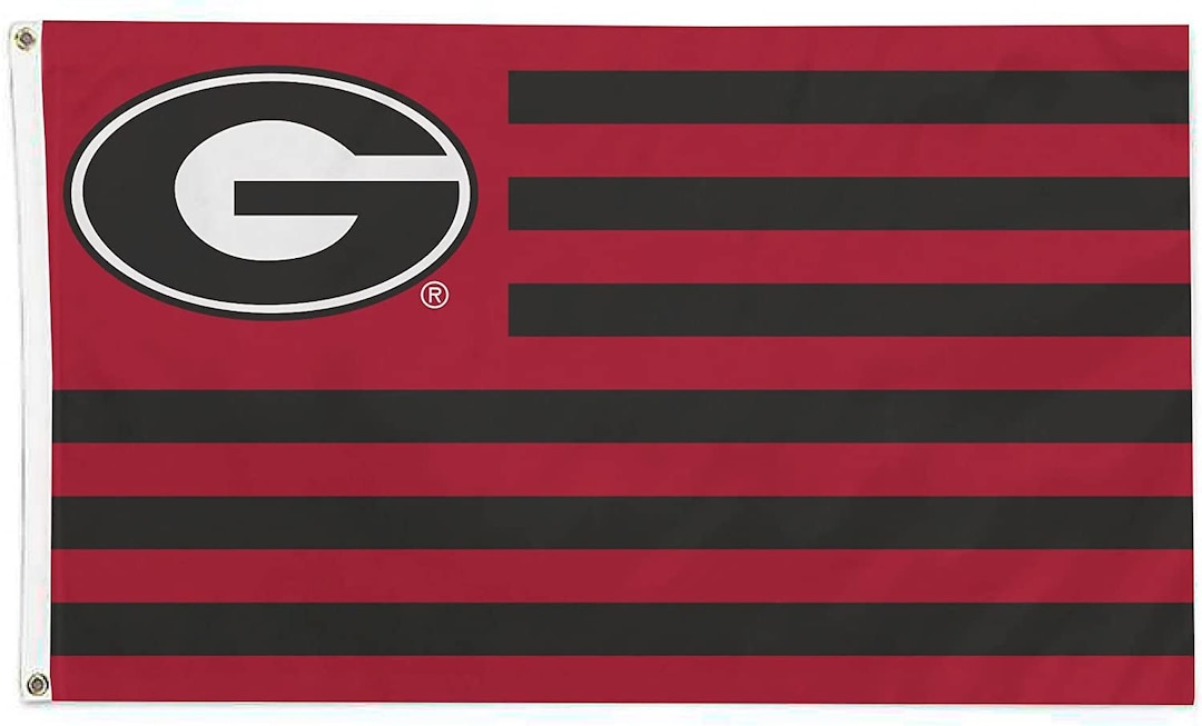 University of Georgia Bulldogs Flag Banner 3x5 Feet Metal - Etsy