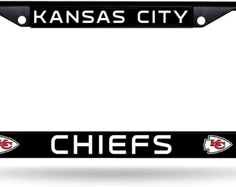 Kansas City Chiefs License Plate Frame - Etsy