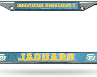 Southern University Jaguars License Plate Frame - Etsy