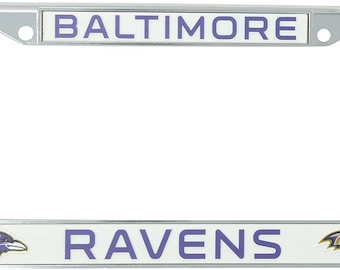 Baltimore Ravens License Plate Frame - Etsy