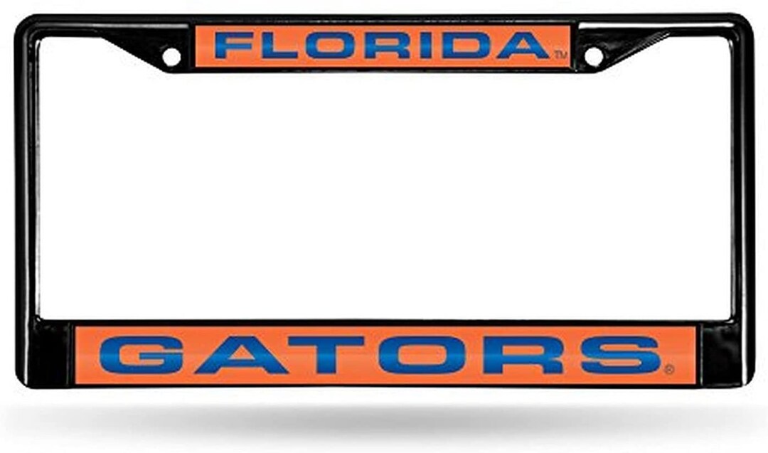 University of Florida Gators Laser License Plate Frame Metal - Etsy