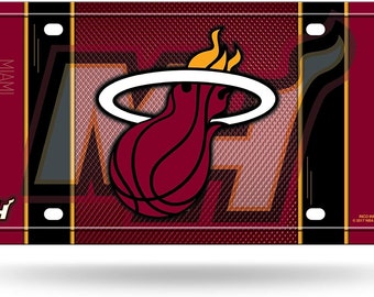 Miami Heat License Plate - Etsy