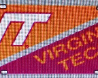 Virginia Tech License Plate - Etsy