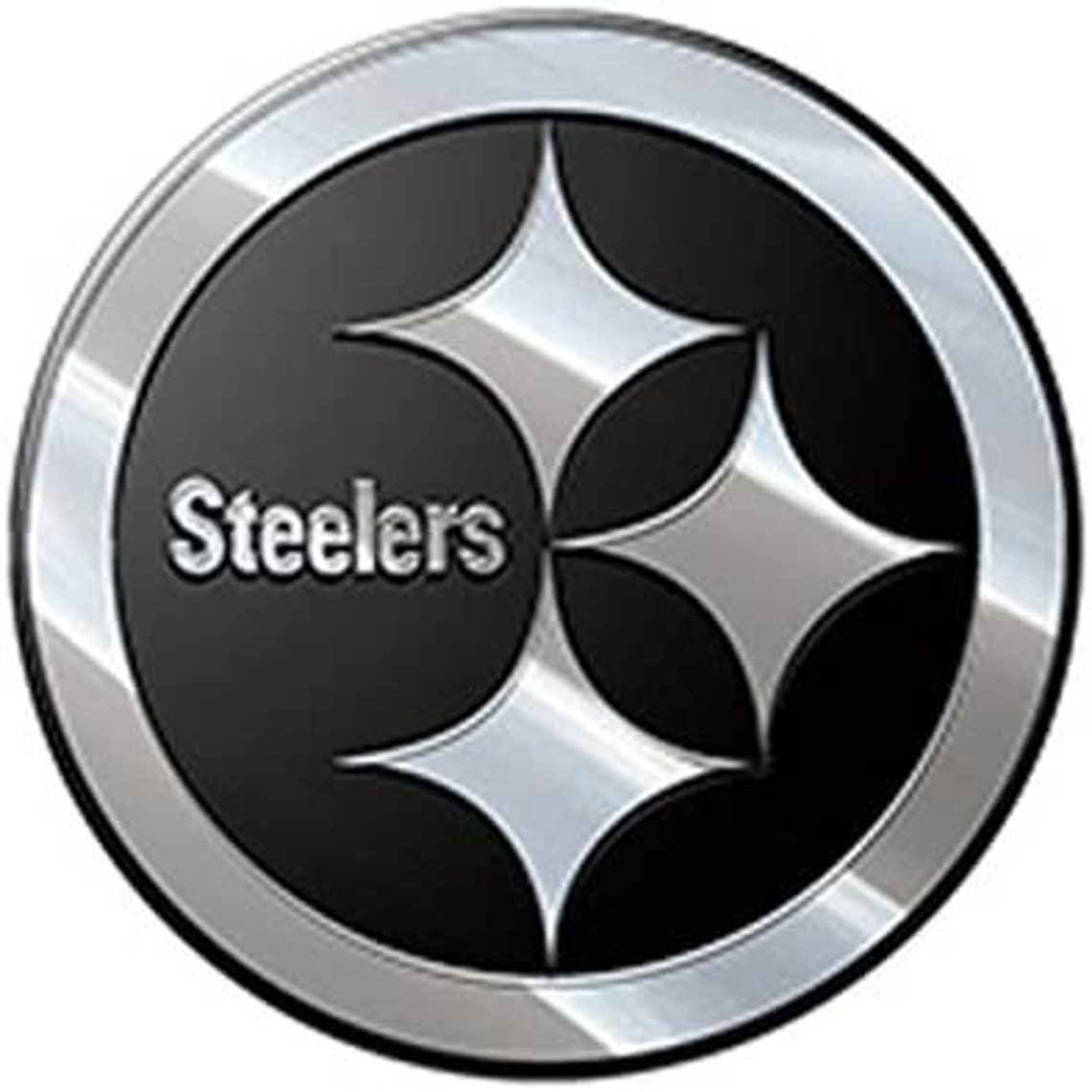 Pittsburgh Steelers Premium Solid Metal Raised Auto Emblem - Etsy