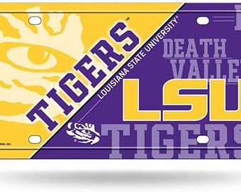 Lsu License Plates - Etsy
