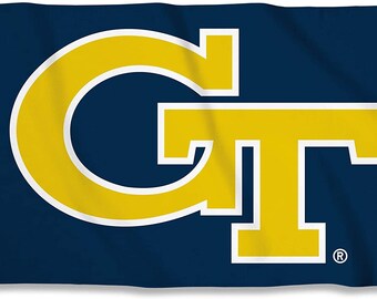 Georgia Tech Flag - Etsy
