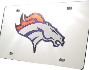 Broncos License Plate Frame - Etsy