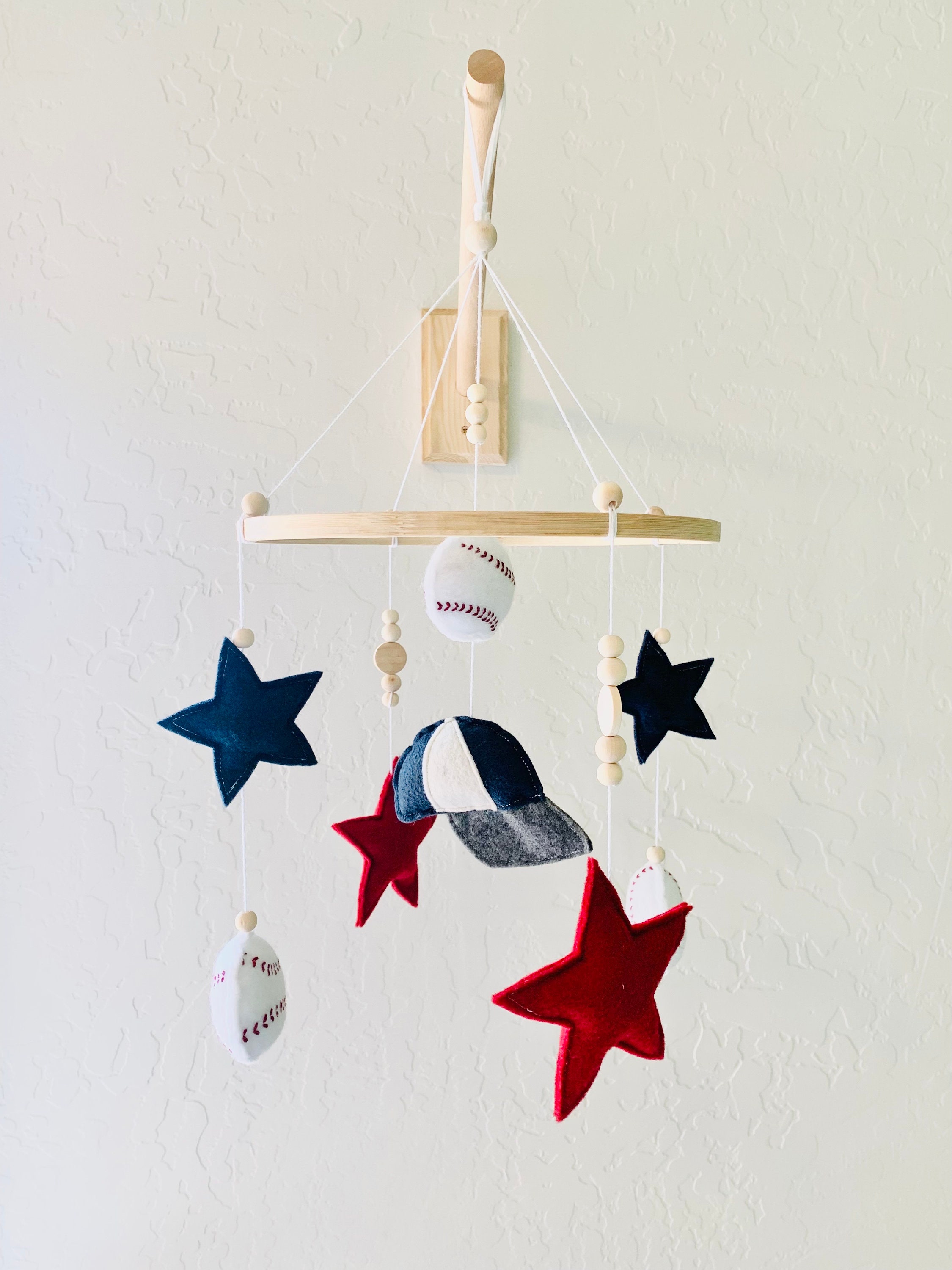 Baseball Baby Mobile | Baseball Nursery Decor | Baseball Baby Shower ...