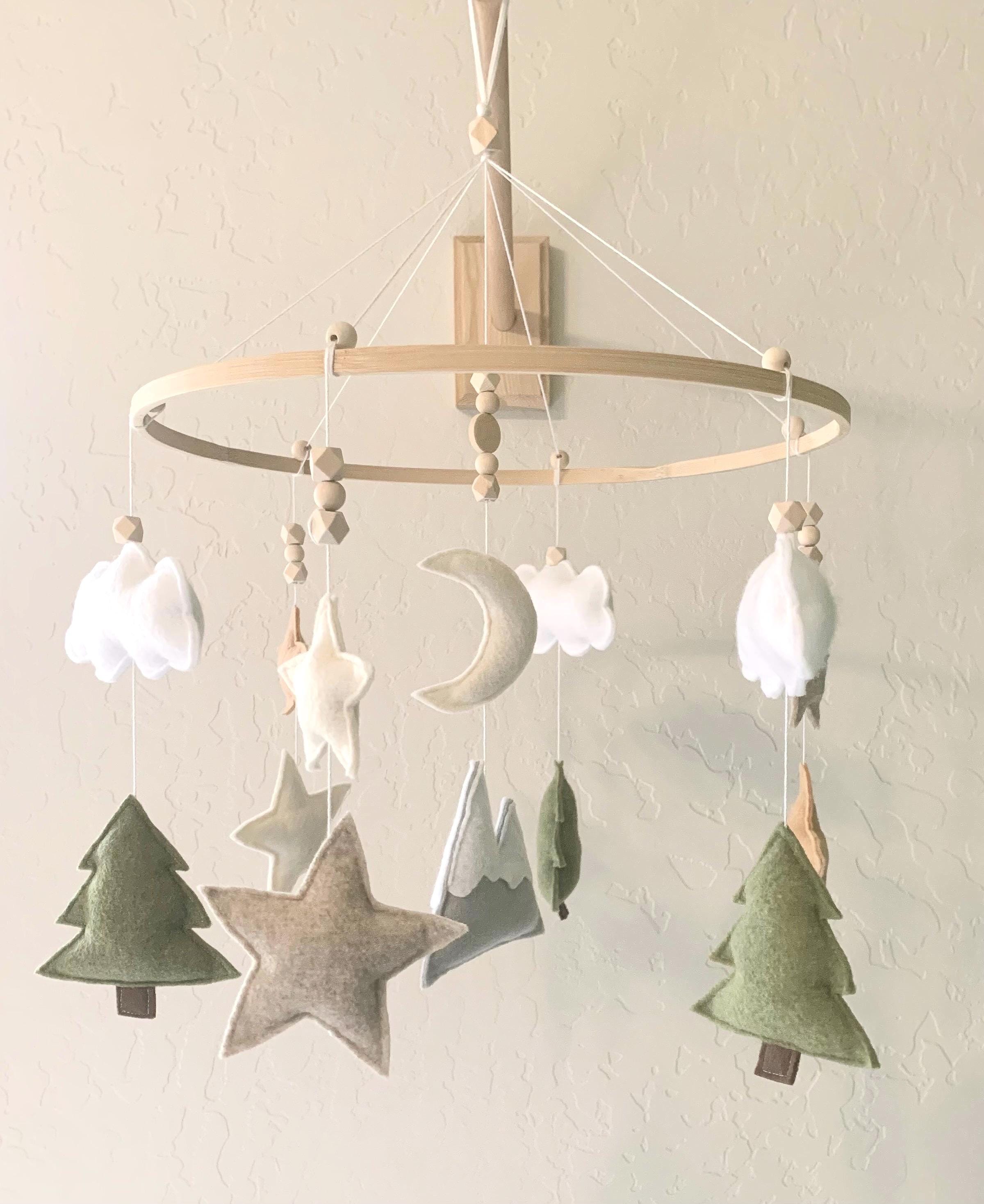 Forest Mountain Baby Mobile, Outdoorsy Baby Mobile, Mountain Baby ...