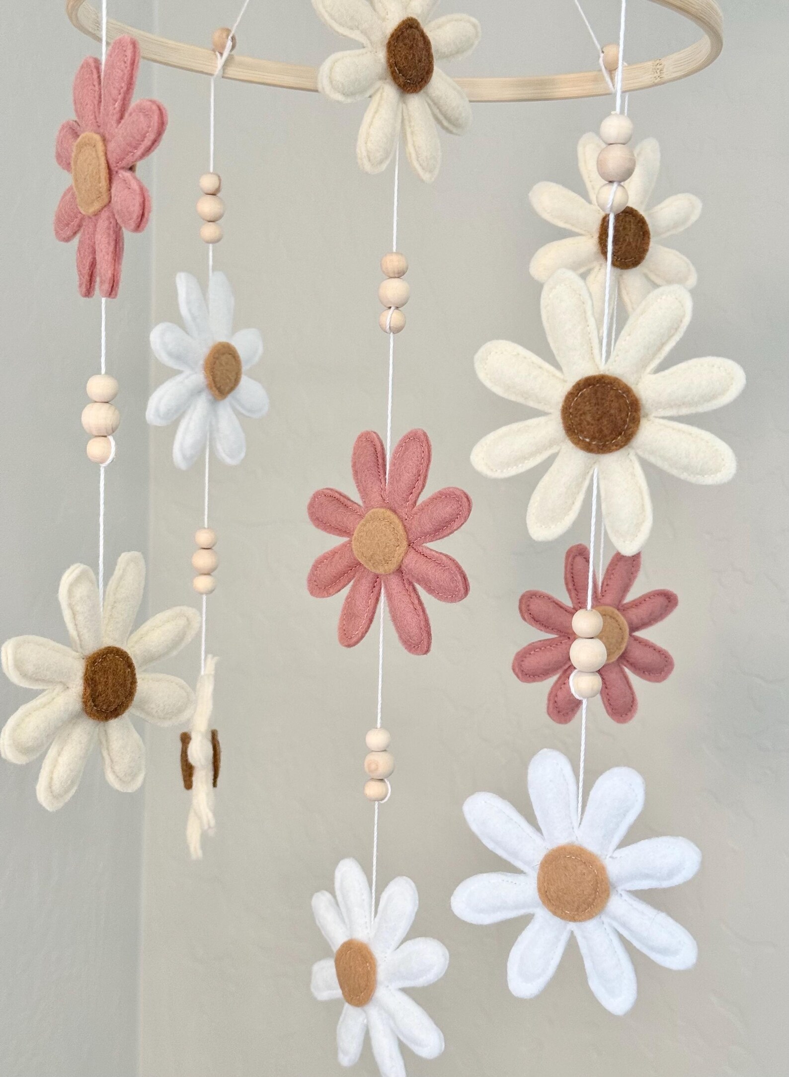 Daisy Baby Mobile, Daisy Nursery, Daisy Mobile, Flower Baby Mobile ...