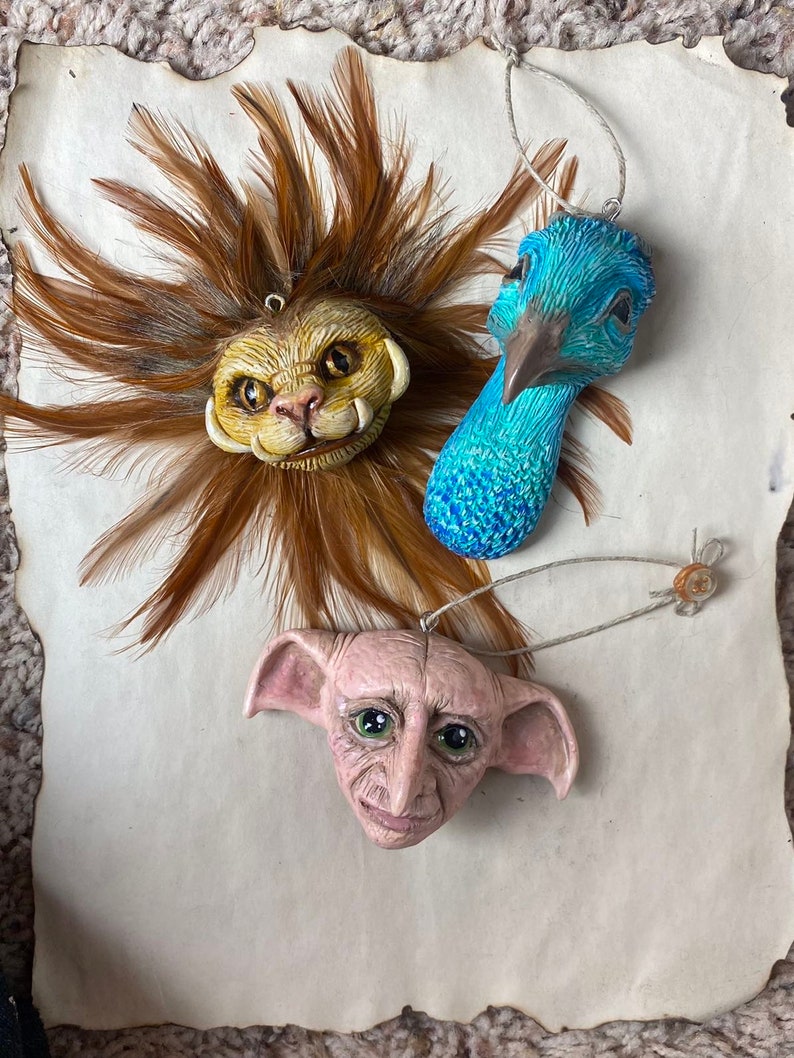 Dobby the House Elf Harry Potter Inspired Christmas Ornament - Etsy