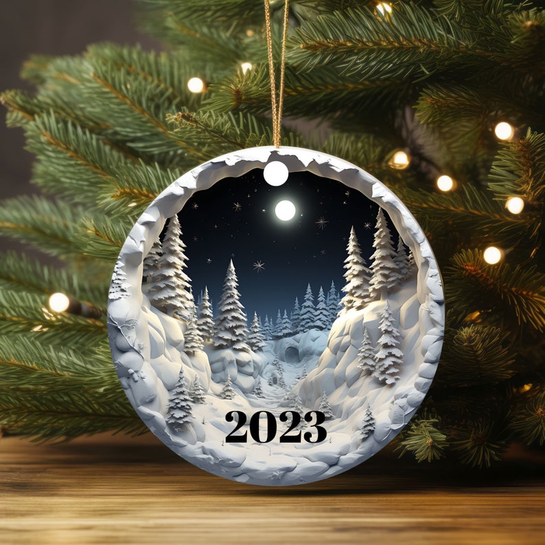 Christmas 2024 Ornament, Heirloom Keepsake, Christmas Decoration ...