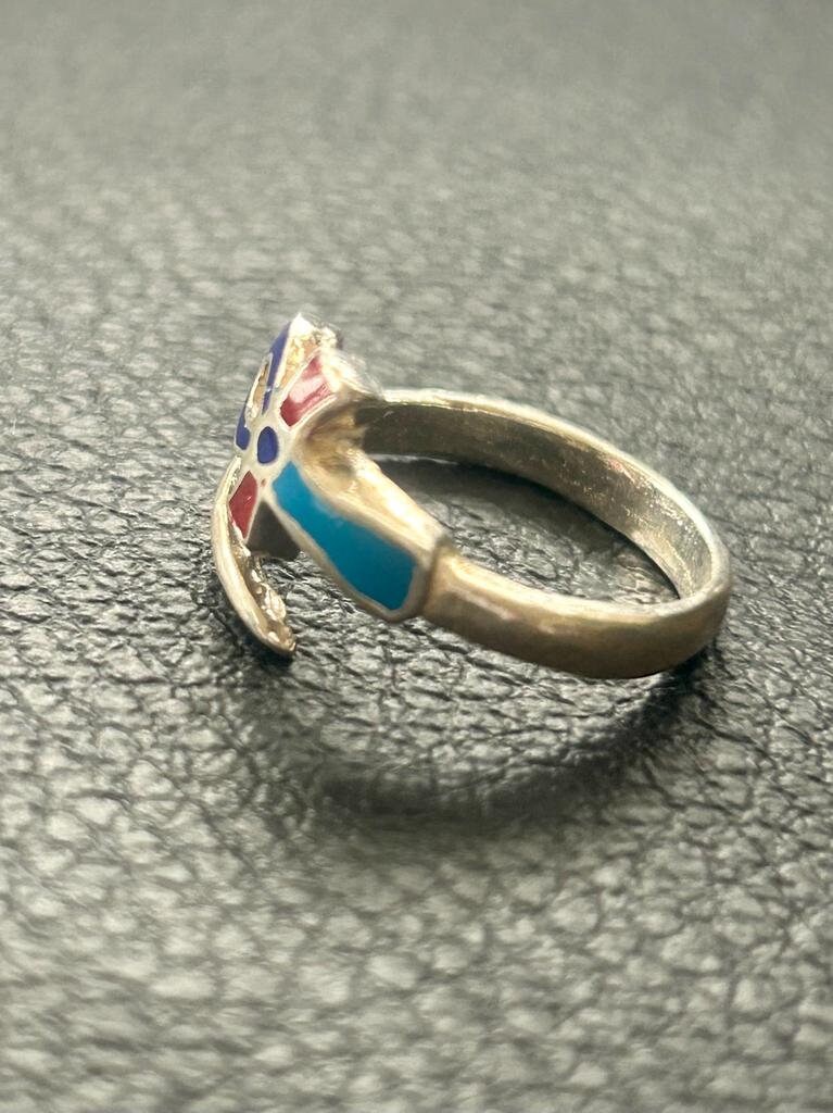 Jewelled Ankh Ring Silver 925 - Etsy