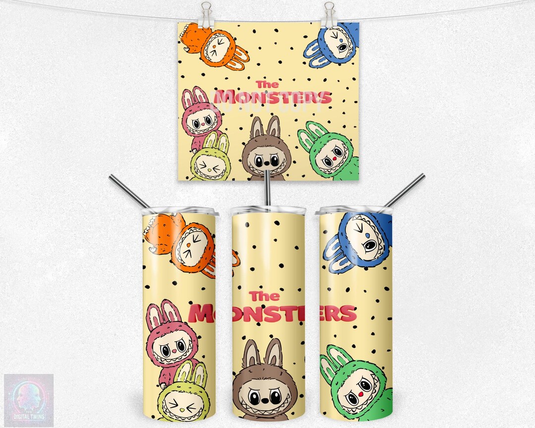 20oz LABUBU Tumbler Wrap, Sublimation PNG, Tumbler PNG Digital Download ...