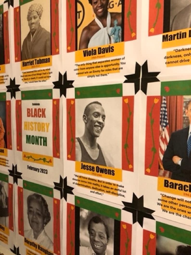 Black History Month Posters, Educational Posters, Classroom Decor ...
