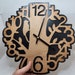 Tree Clock Wall Clock Unique Art Home Decor Wood Art - Etsy