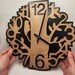 Tree Clock Wall Clock Unique Art Home Decor Wood Art - Etsy