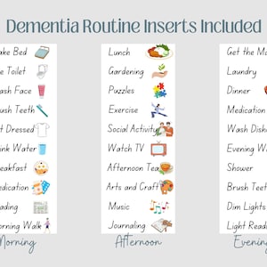 Dementia Care to Do List Board: Daily Routine Planner - Etsy