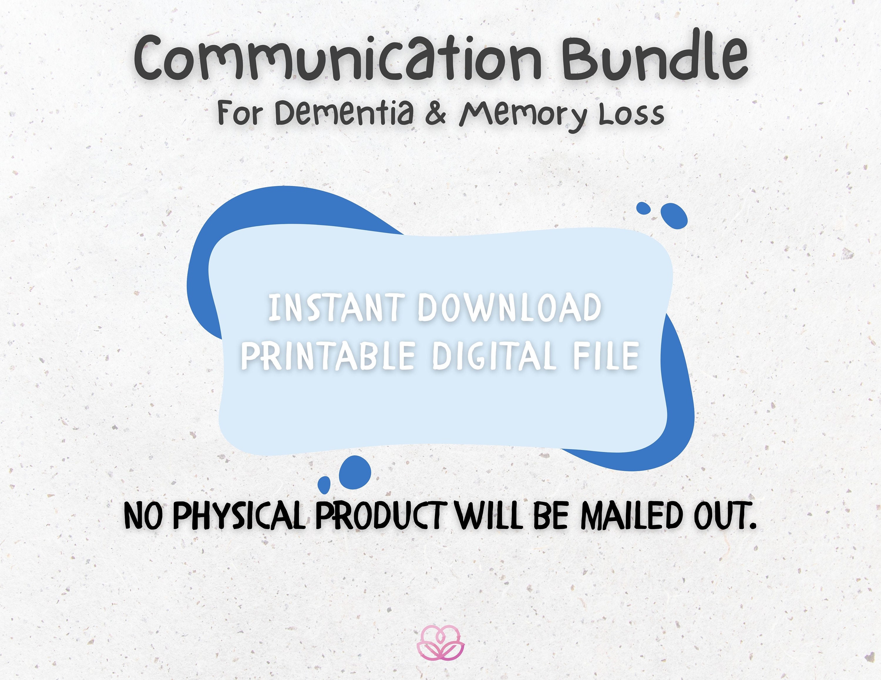Dementia Communication Cards: Caregiver Prompts, Memory Loss (printable ...
