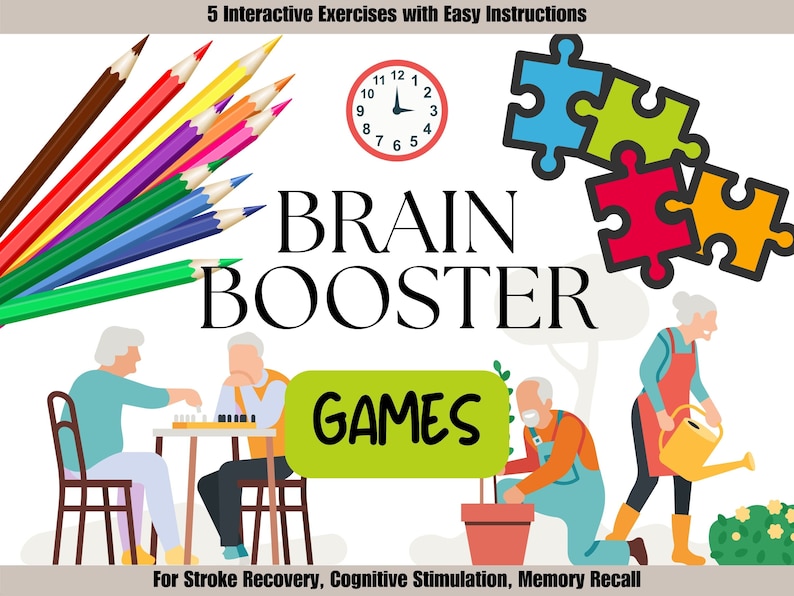 Brain Games for Seniors With Dementia, Memory Games, Dementia ...