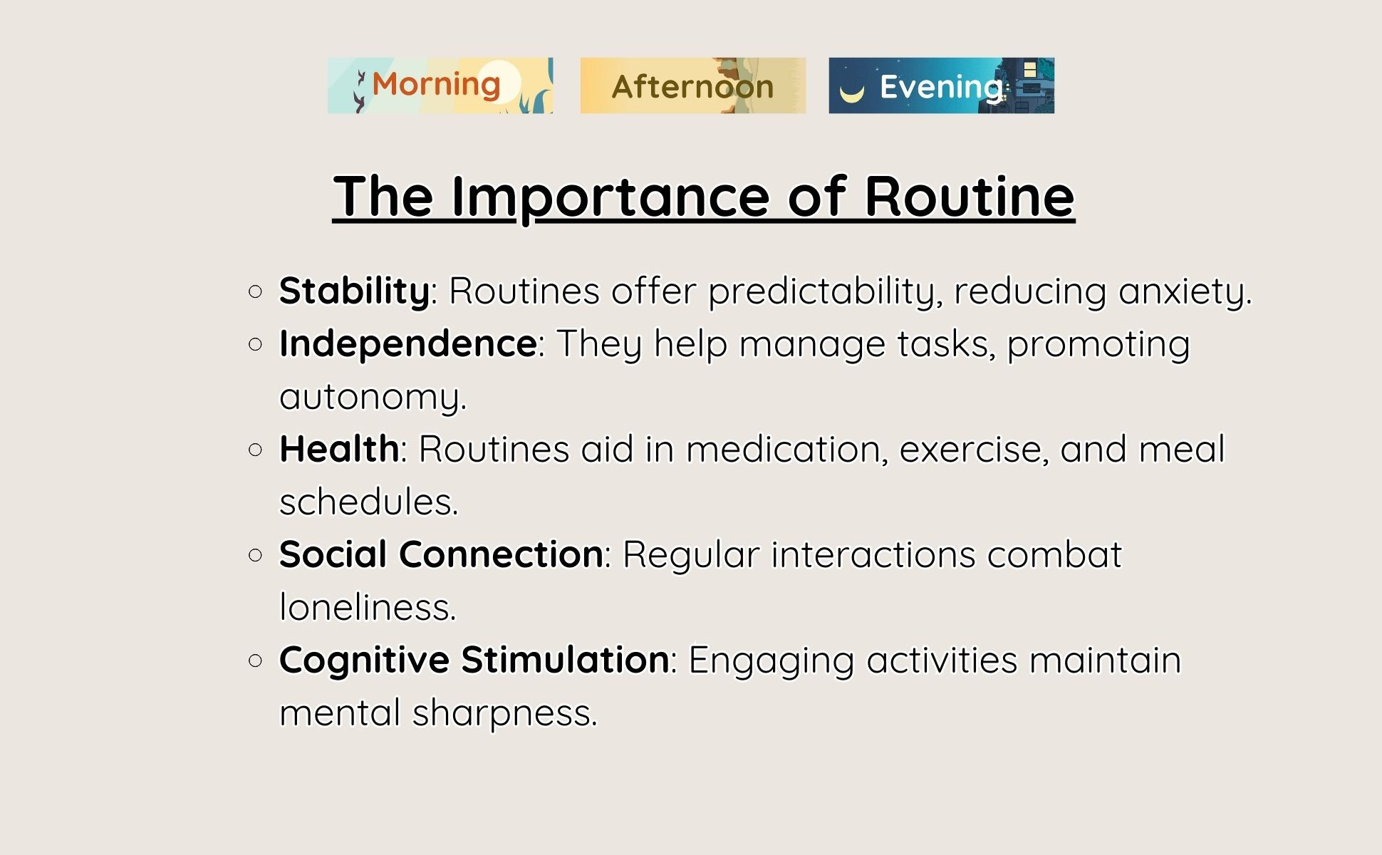 Daily Routine Board for Seniors, Daily Planner Routine, Dementia ...