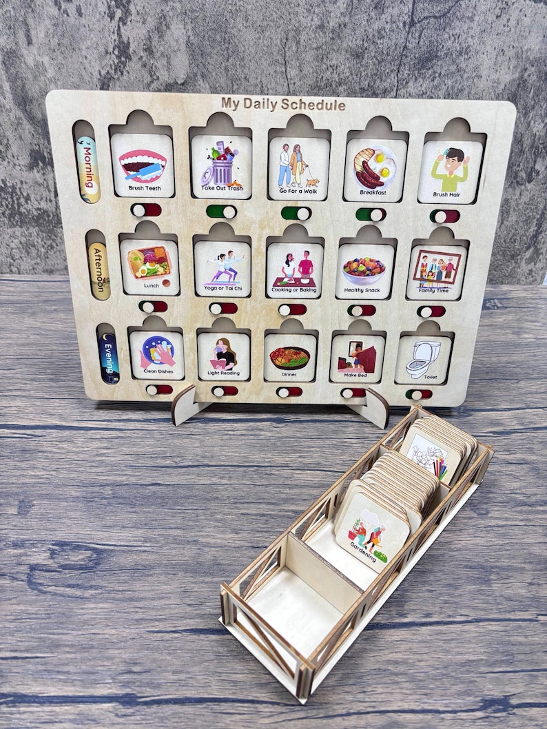 Daily Routine Board for Seniors: Dementia & Memory Loss Aid - Etsy