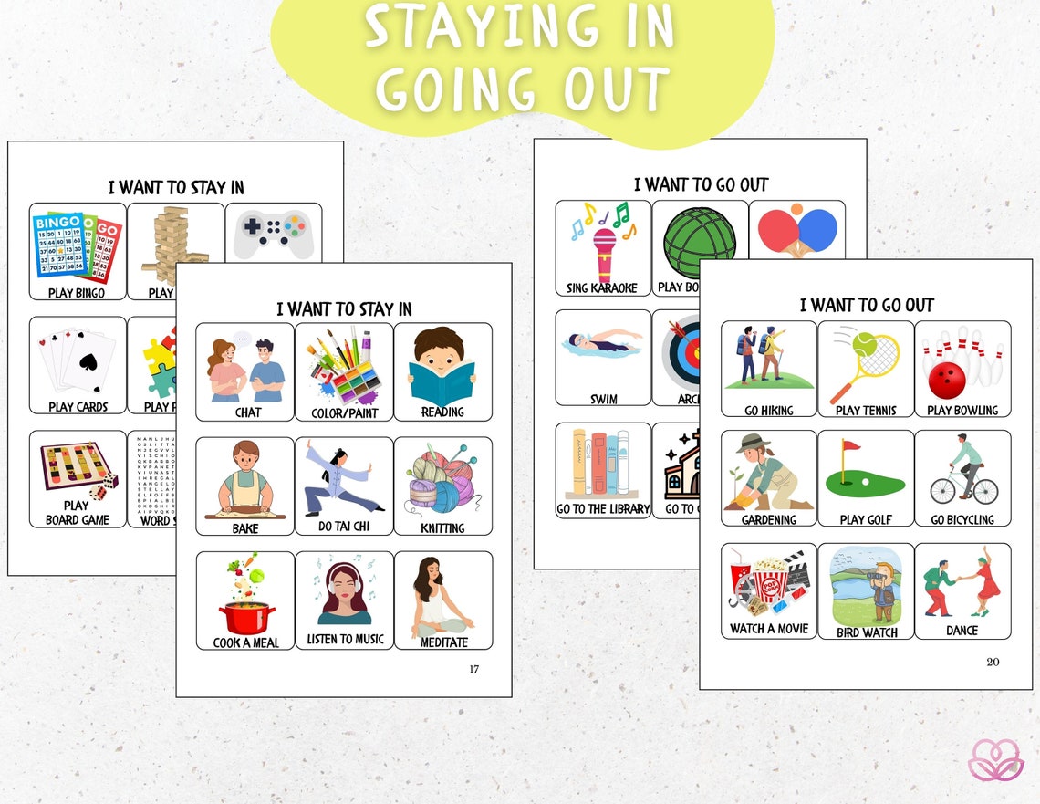 Dementia Communication Cards: Caregiver Prompts, Memory Loss (printable ...