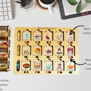 Daily Routine Board for Seniors: Dementia & Memory Loss Aid - Etsy