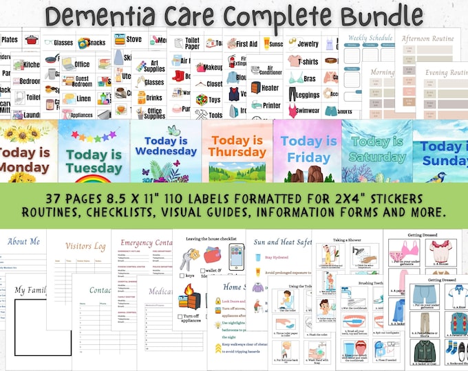 Dementia Door Sign, Memory Care Door Sign, About Me, Alzheimers ...