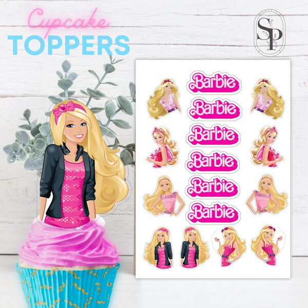 Barbie Cupcake - Etsy