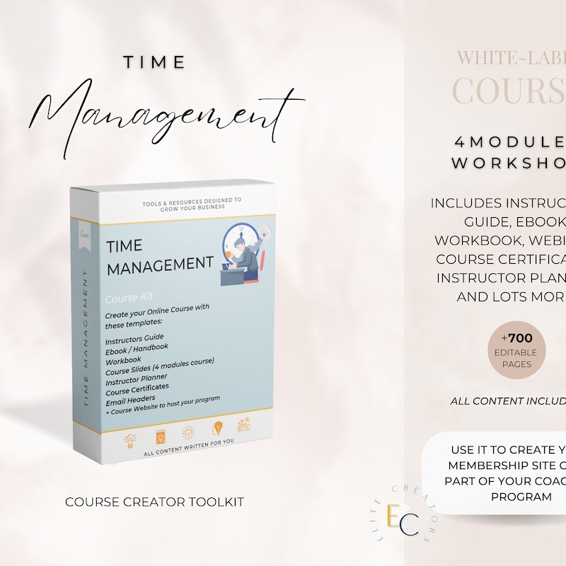 Time Management Planner - Etsy