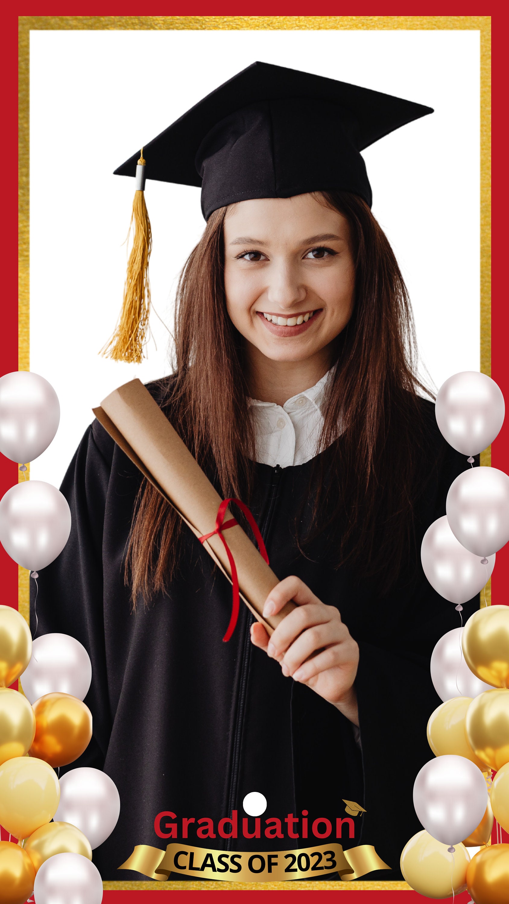 Graduation 360 Overlay 360 Photo Booth Overlay Birthday - Etsy
