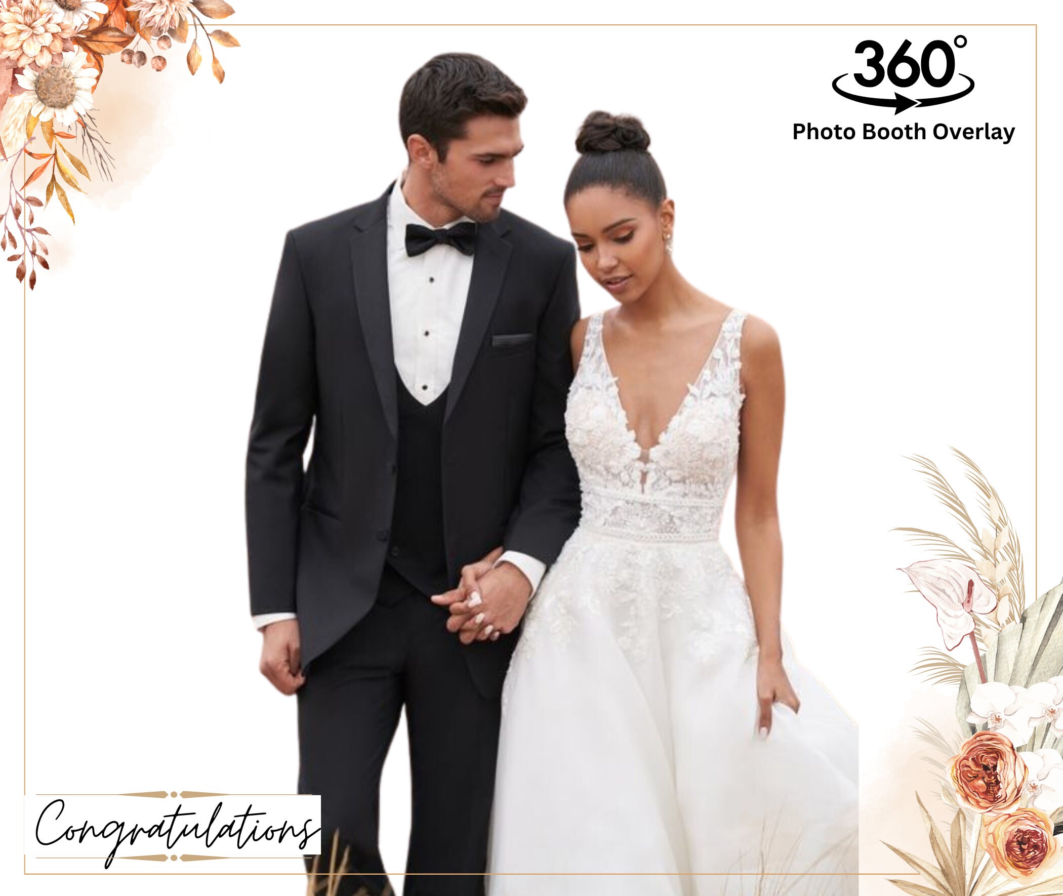 Wedding 360 Photobooth Overlay Videobooth Template Spin Photo Booth ...