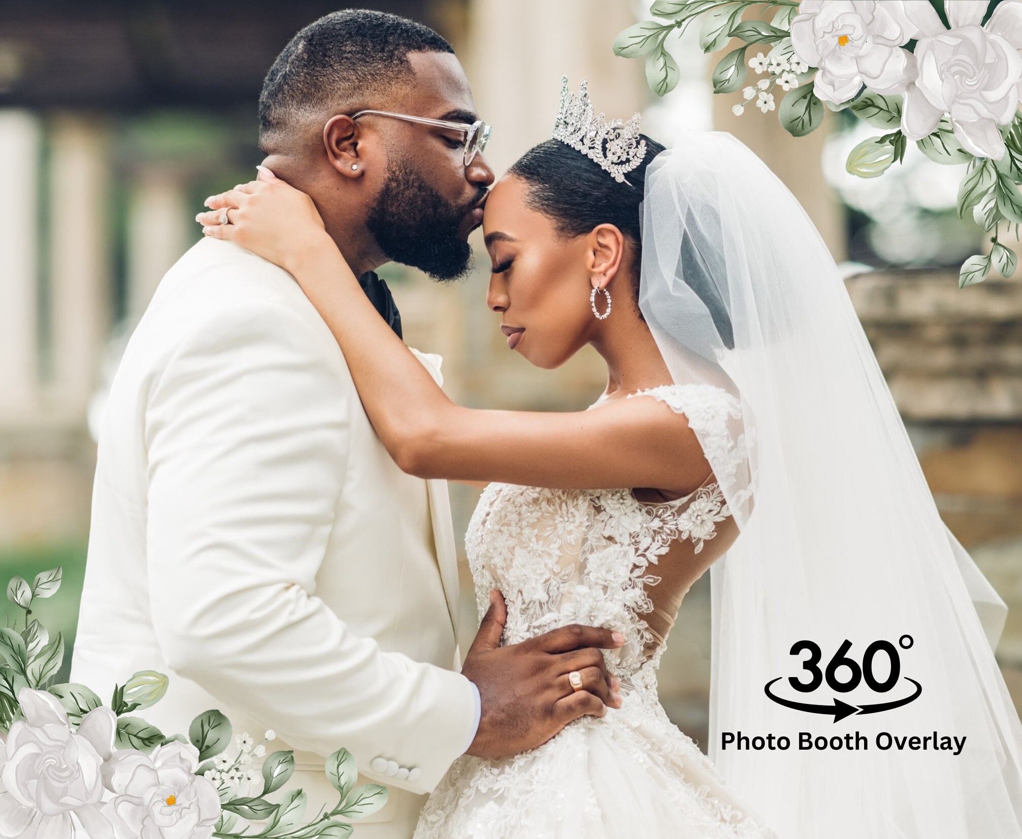 Wedding 360 Photobooth Overlay Videobooth Template Spin Photo Booth ...