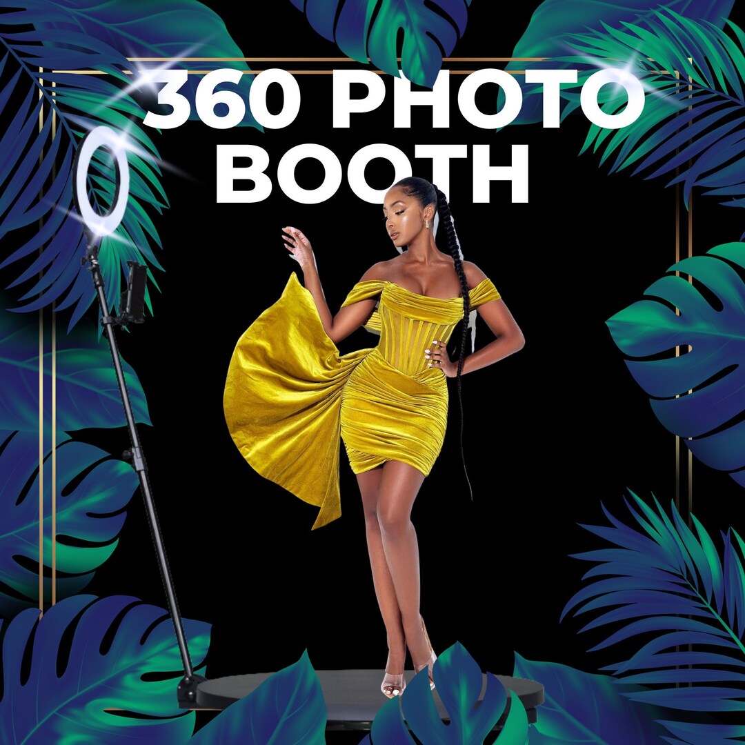 360 Photo Booth Flyer, 360 Photobooth Flyer, 360 Video Booth Flyer, 360 ...