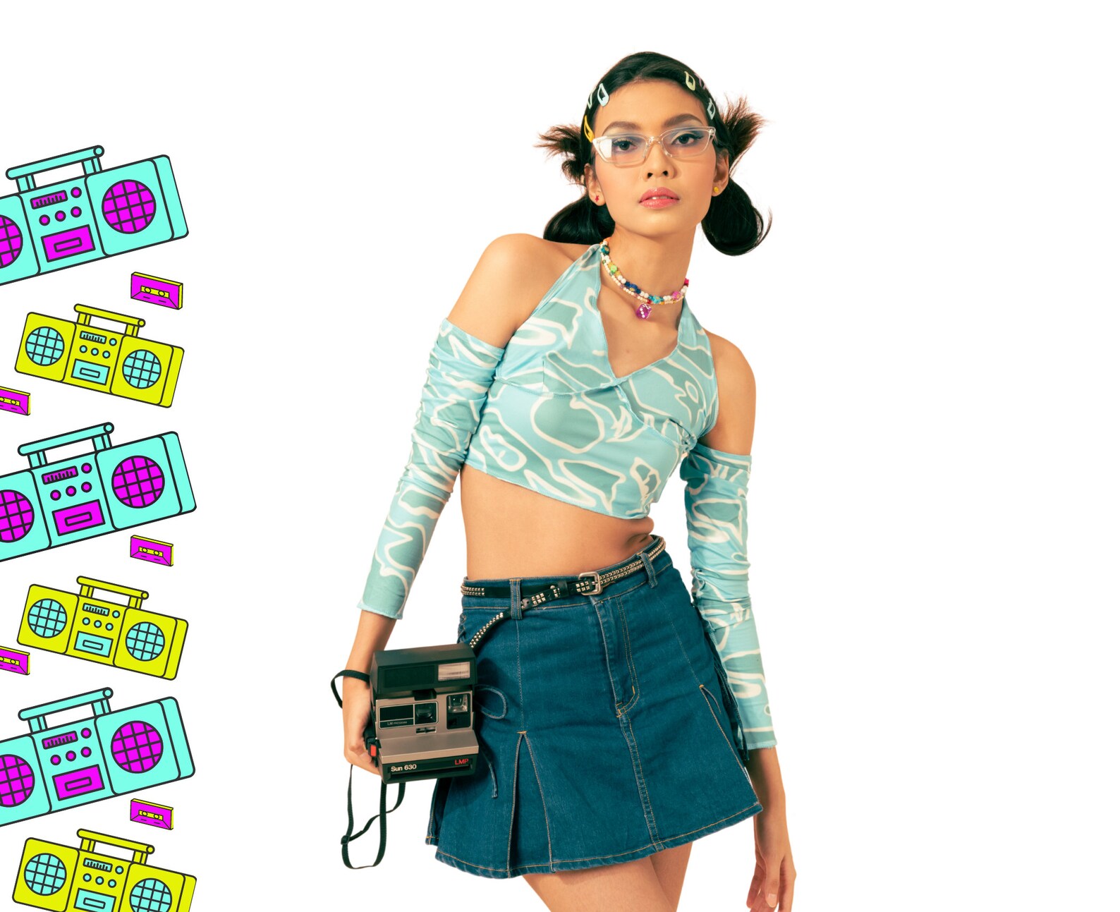 90s Theme Party Overlay, Birthday Overlay, 360 Photo Booth Overlay, 360 ...