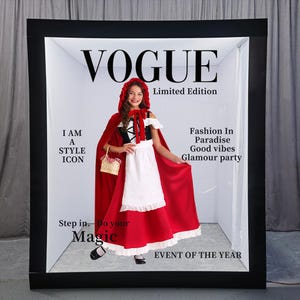 Vogue Magazine Photo Booth Frame | Photo Box | Customized Wedding ...