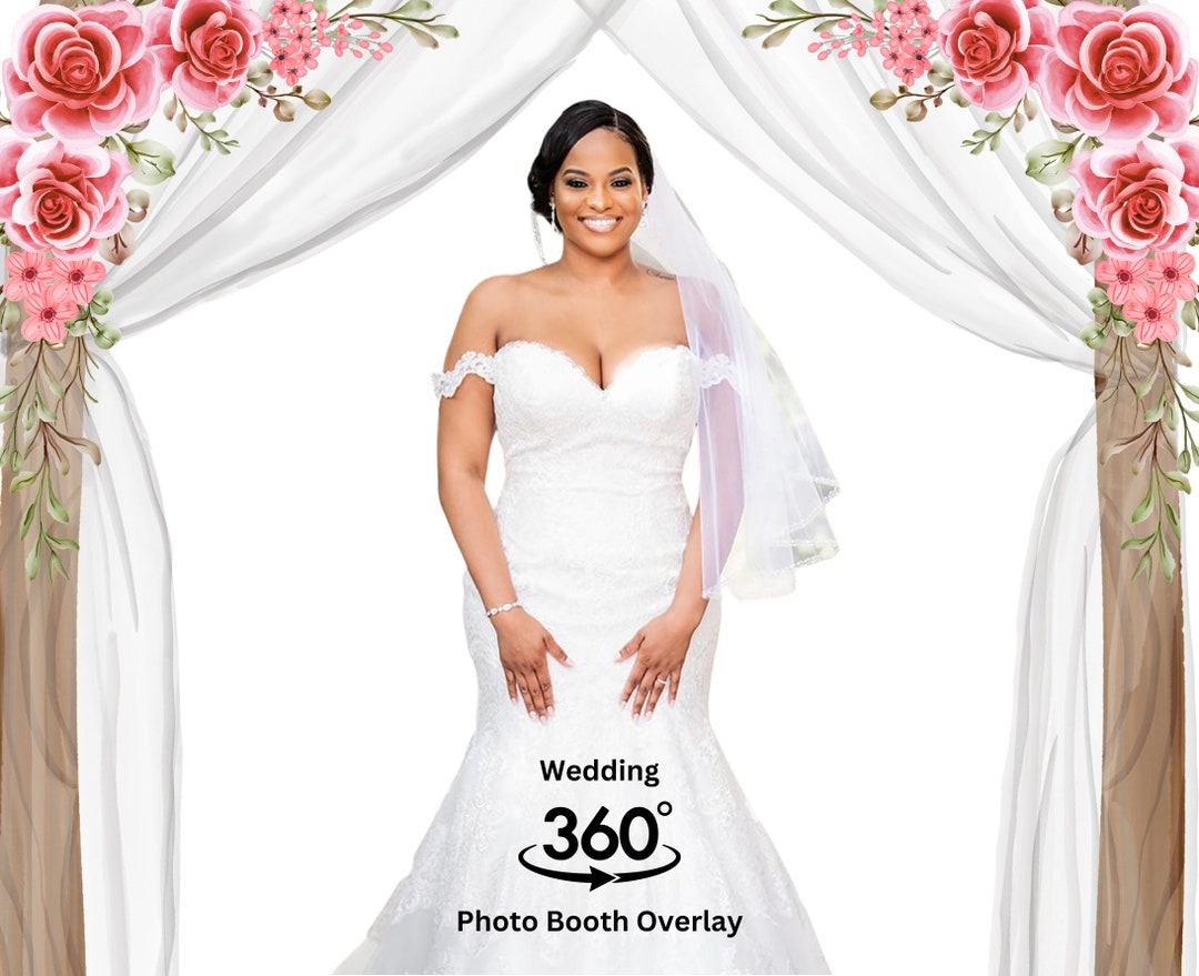 Wedding 360 Photo Booth Overlay 360 Engagement Overlay - Etsy