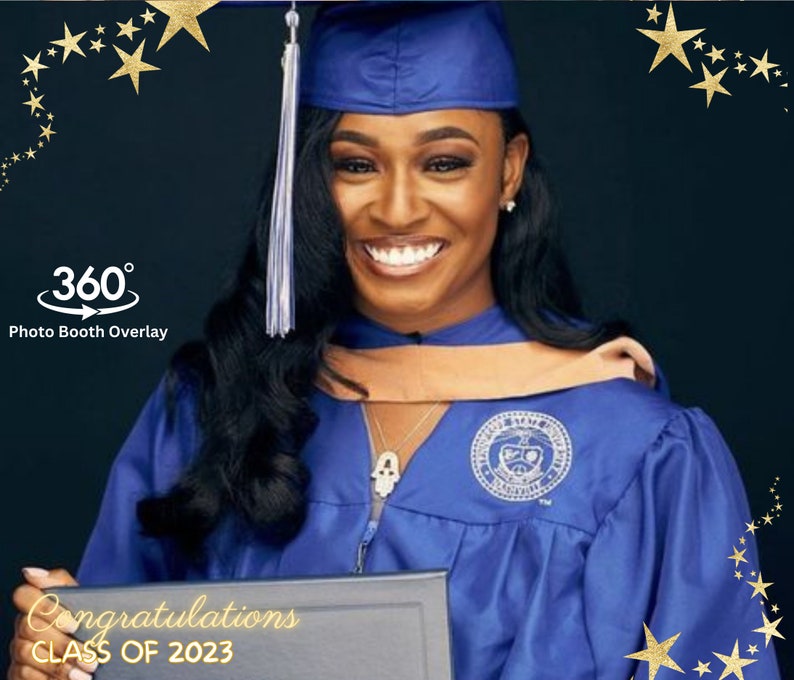 Graduation 360 Overlay, 360 Photo Booth Overlay, 360 Booth Overlay, 360 ...