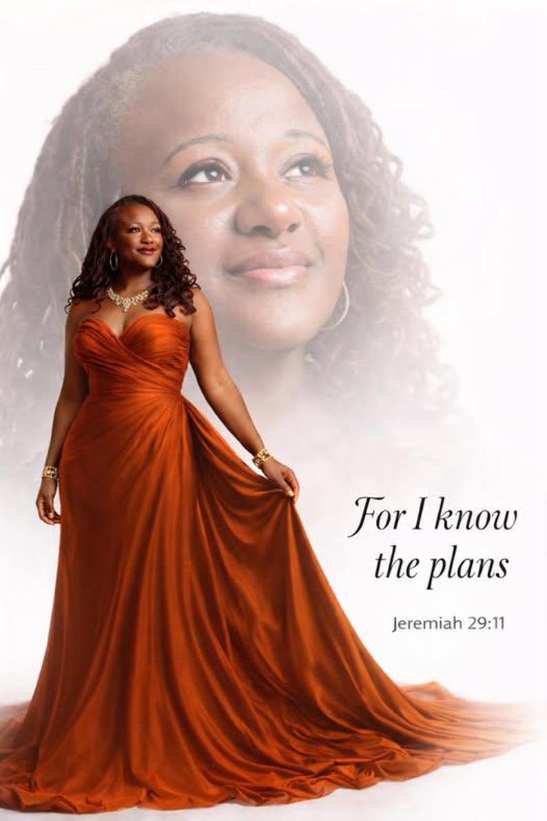 Custom Christian Faith Portrait | Bible Verse Photo. Custom Scripture ...