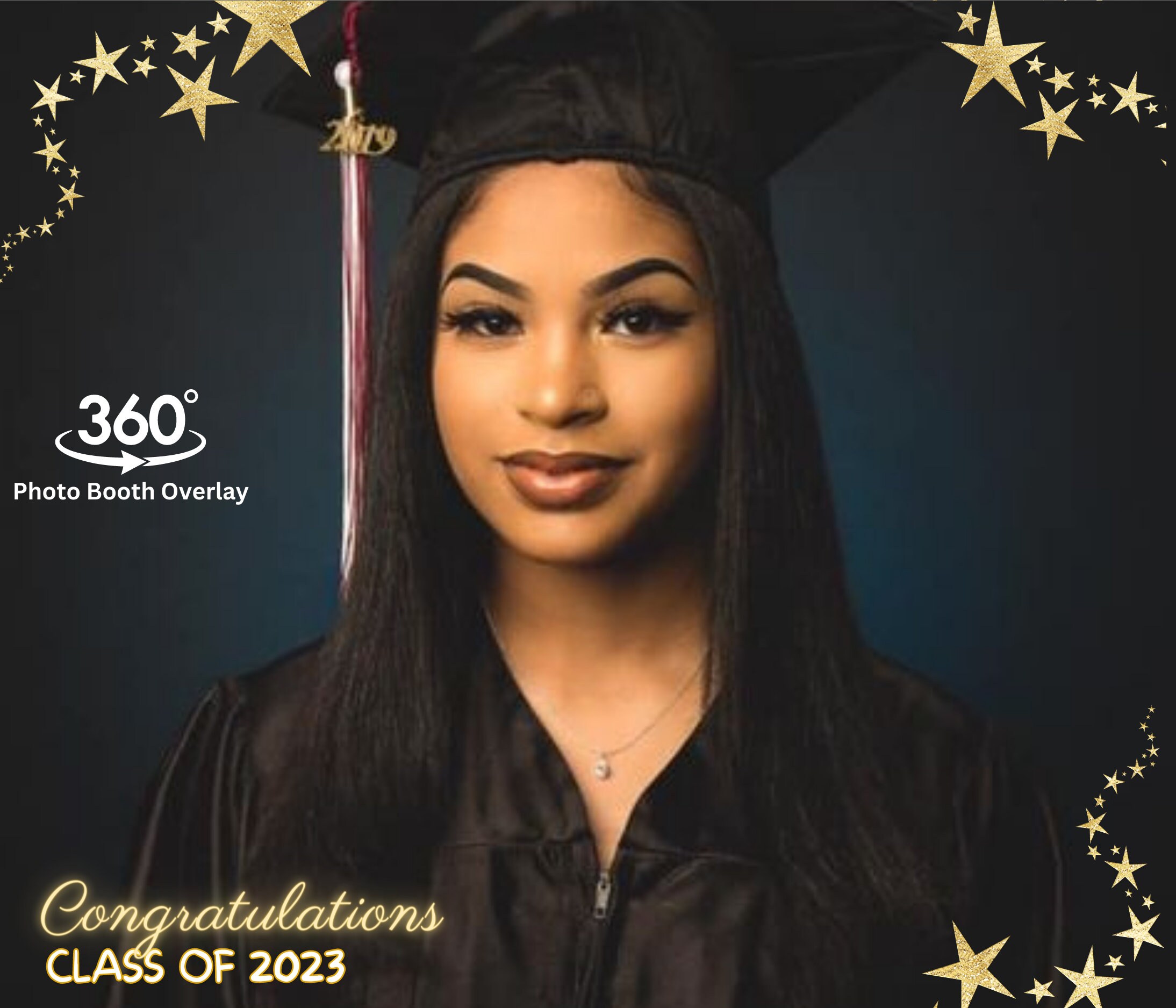 Graduation 360 Overlay, 360 Photo Booth Overlay, 360 Booth Overlay, 360 ...