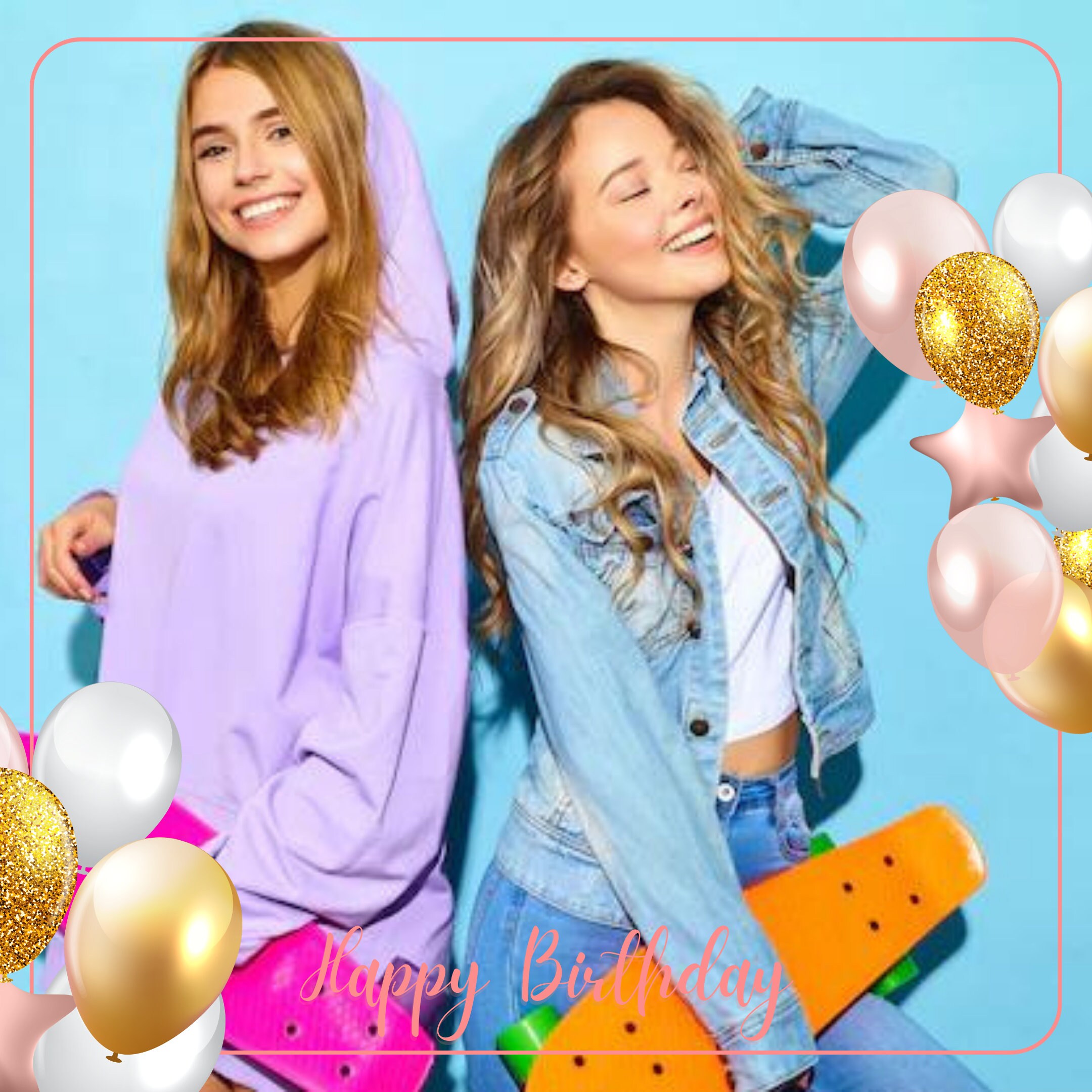 Birthday 360 Video Booth Overlay Touchpix Overlay Bday Photo Booth ...