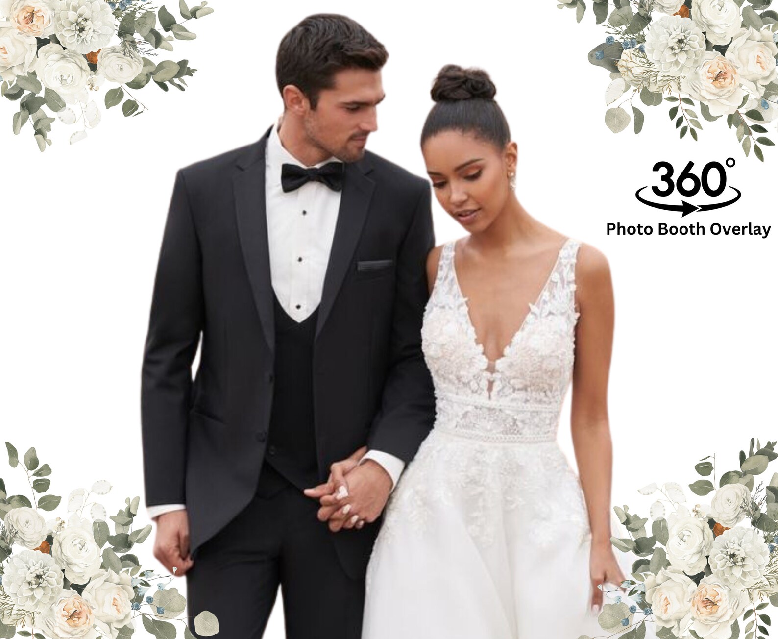 Wedding 360 Photobooth Overlay Videobooth Template Spin Photo Booth ...