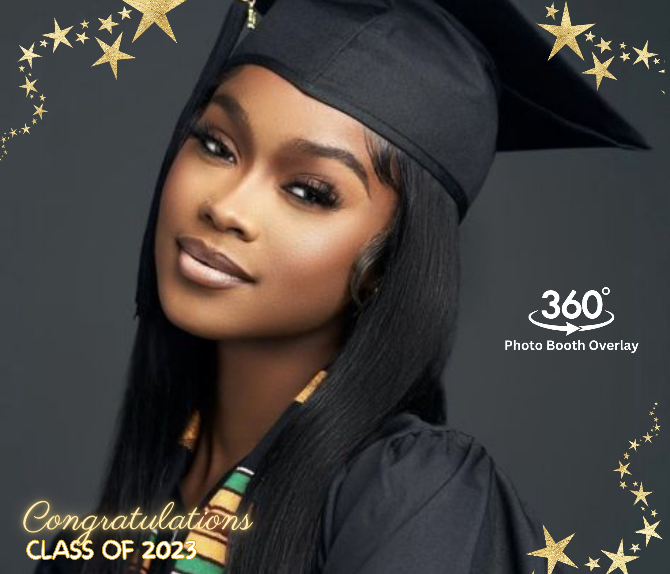 Graduation 360 Overlay, 360 Photo Booth Overlay, 360 Booth Overlay, 360 ...