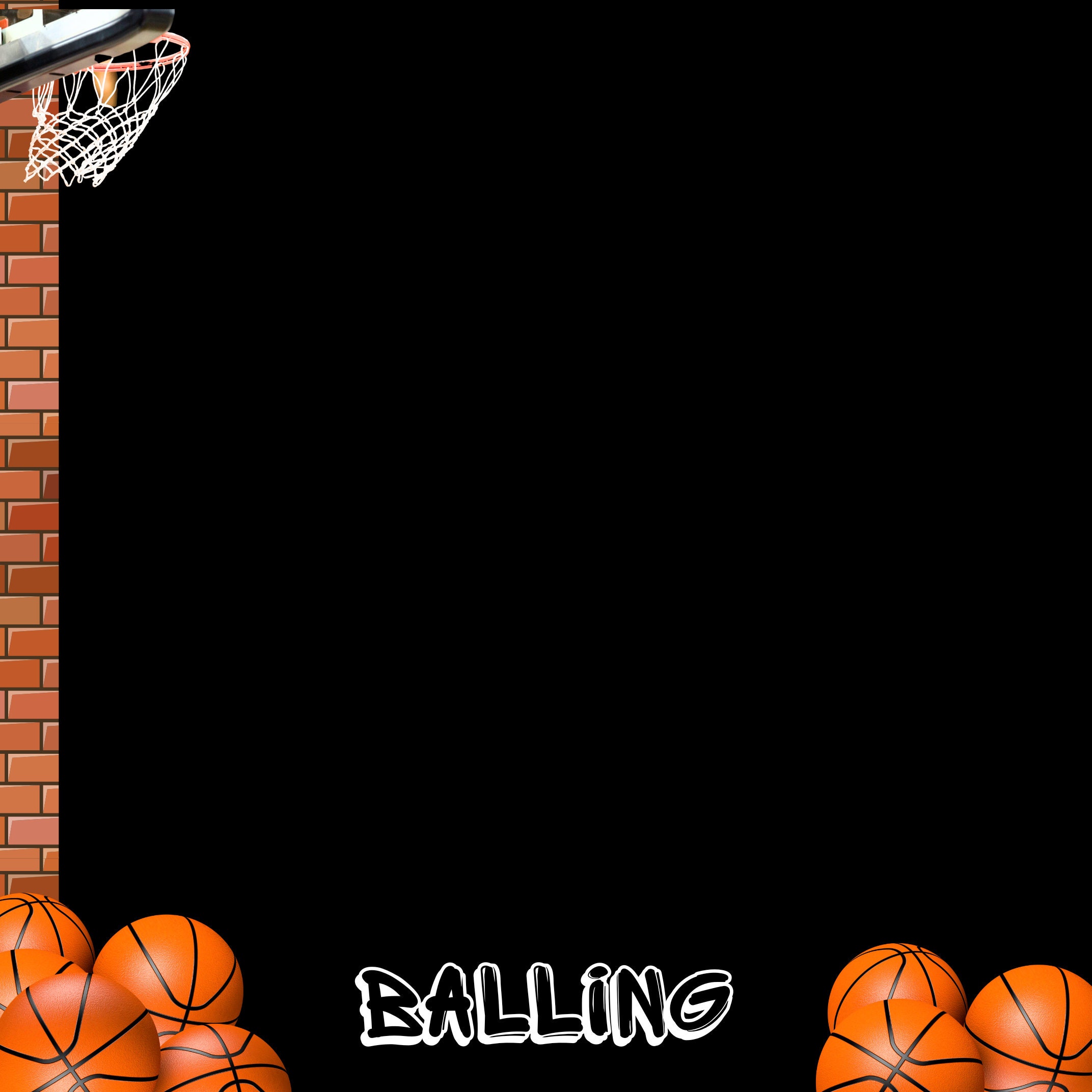 Basketball Theme Party 360 Photo Booth Birthday 360 Video Booth Overlay ...
