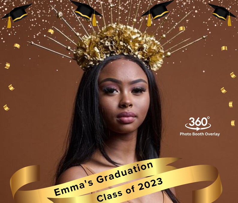 Graduation 360 Overlay 360 Photo Booth Overlay 360 Booth - Etsy