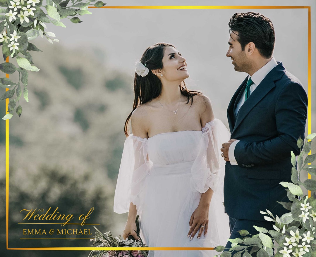 Wedding 360 Photobooth Overlay Videobooth Template Spin Photo - Etsy